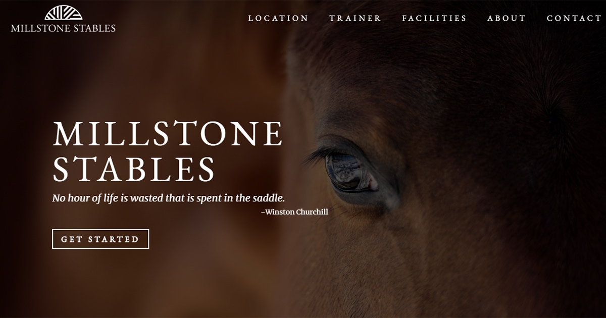 Millstone Stables | Horse Boarding, Training, & Lessons in North Metro ...